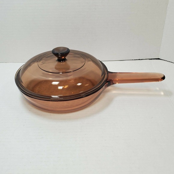 Corningware | Dining | Corning Ware Visions Skillet 7 Waffle Bottom ...